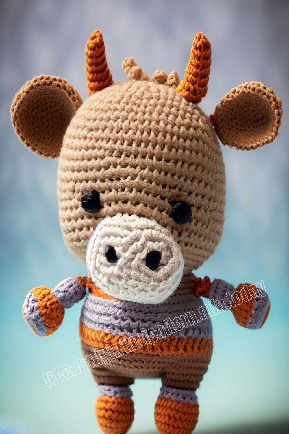 Amigurumi Plush Cow Free Pattern-3 – Free Amigurumi Patterns