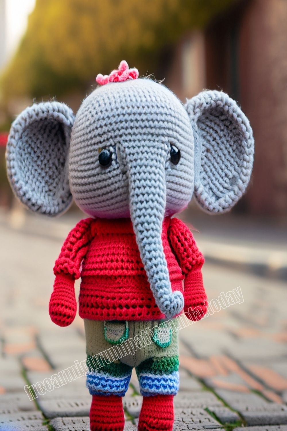 Amigurumi Plush Elephant Eleanor Free Pattern-4 – Free Amigurumi Patterns