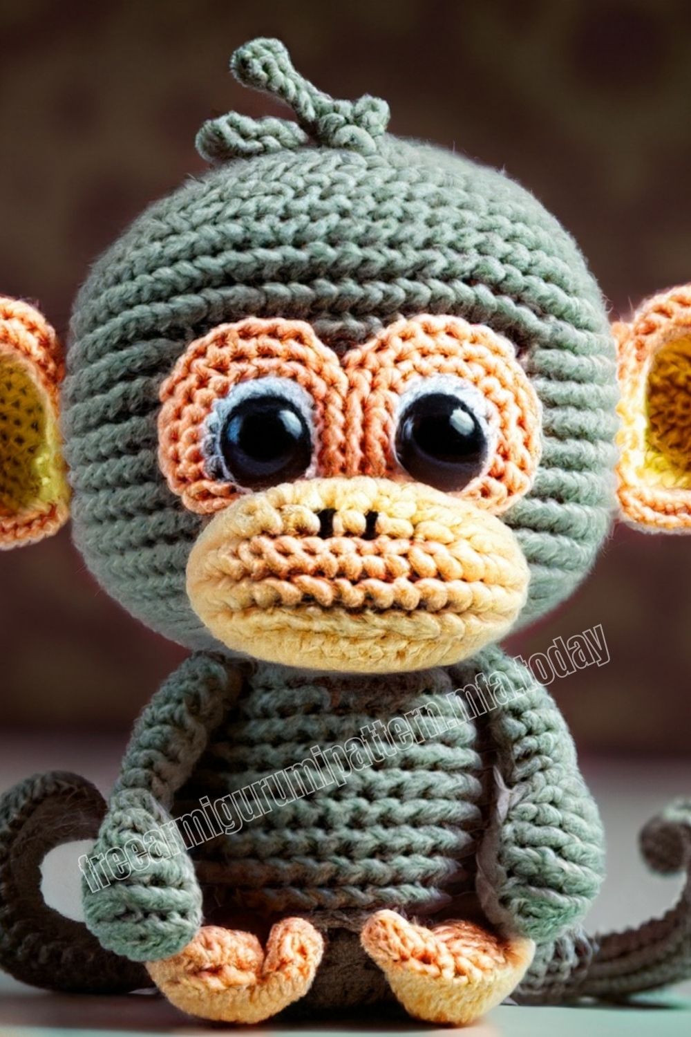 Amigurumi Plush Monkey Free Pattern-2 – Free Amigurumi Patterns