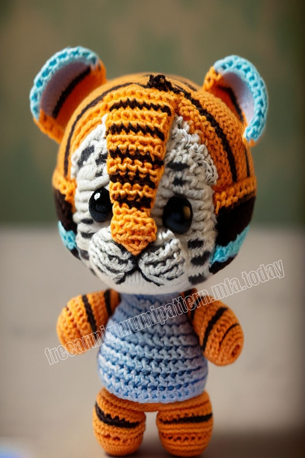 Amigurumi Plush Tiger Harvey Free Pattern-3 – Free Amigurumi Patterns