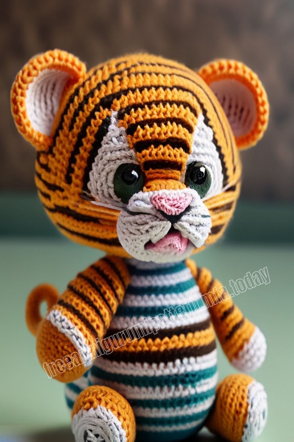 Amigurumi Plush Tiger Harvey Free Pattern-3 – Free Amigurumi Patterns