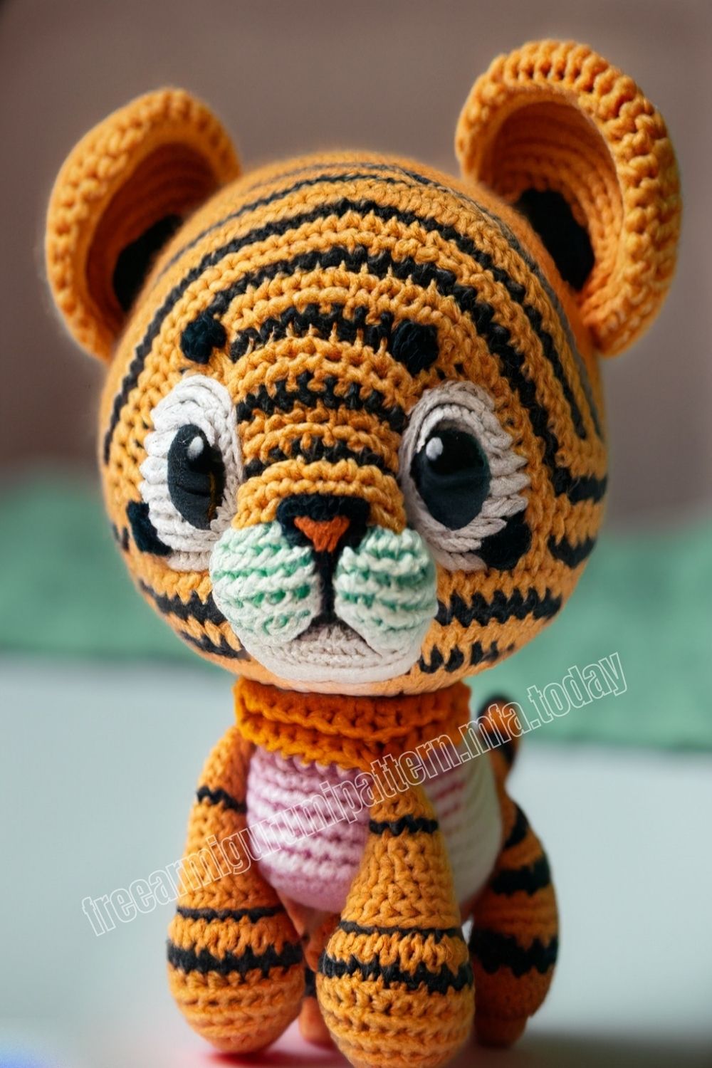 Amigurumi Plush Tiger Harvey Free Pattern-3 – Free Amigurumi Patterns