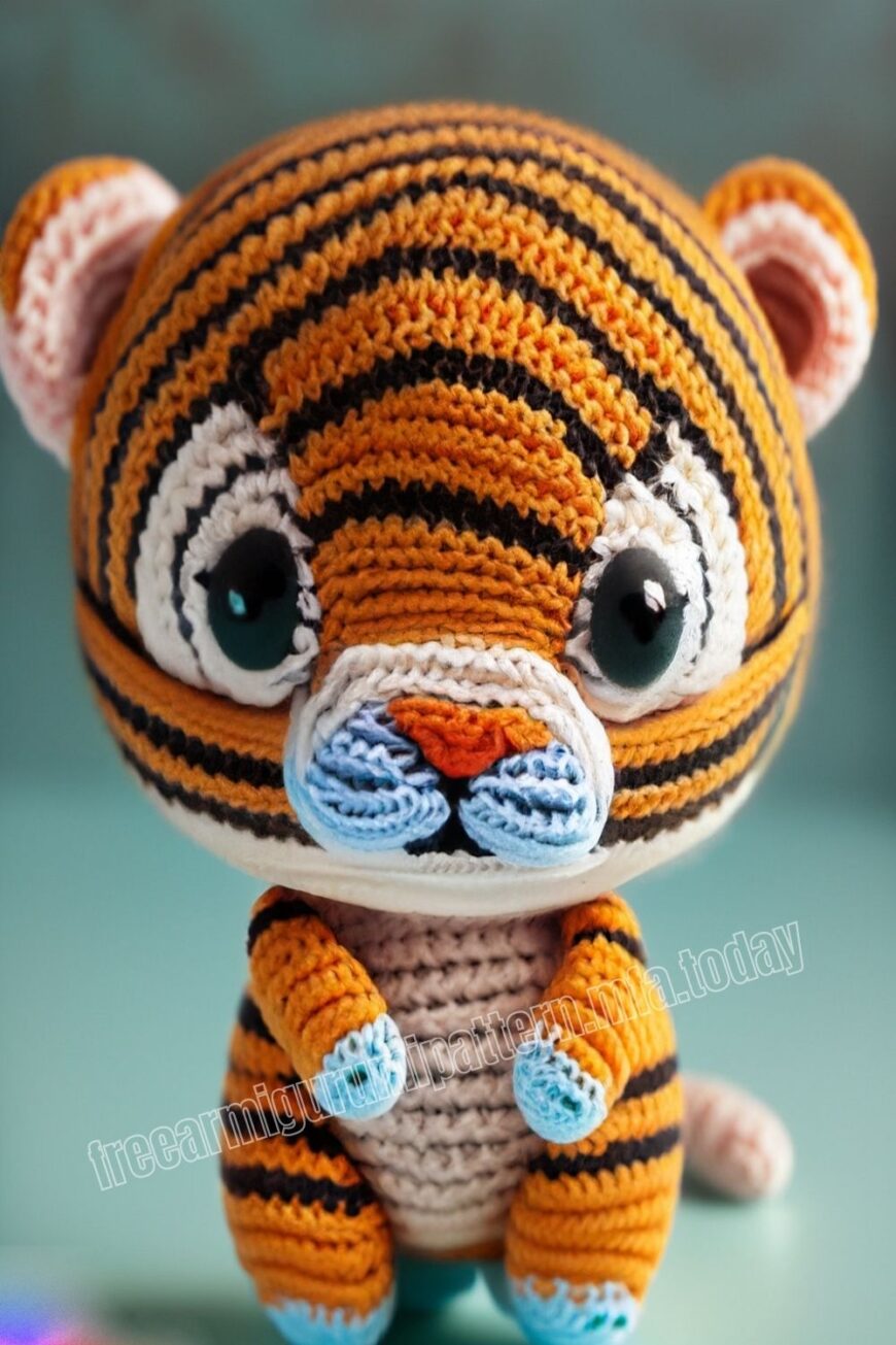 Amigurumi Plush Tiger Harvey Free Pattern-3 – Free Amigurumi Patterns