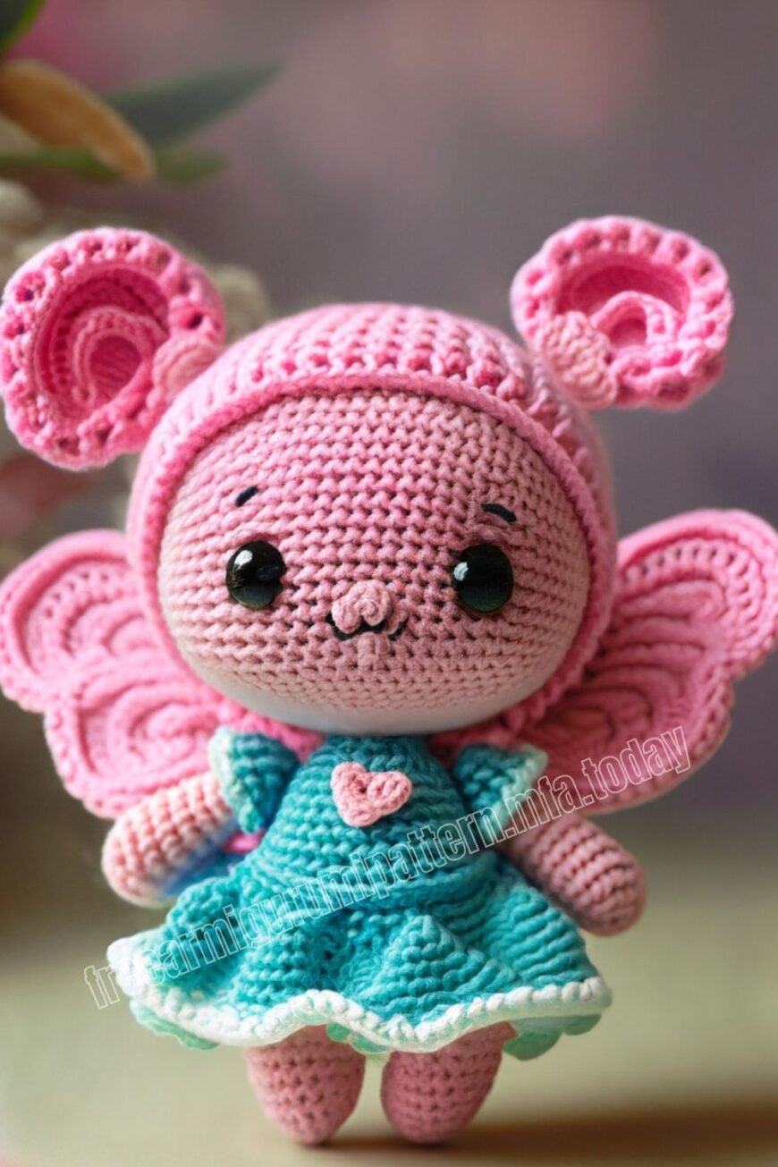 Amigurumi Plush Butterfly Free Pattern-1 – Free Amigurumi Patterns