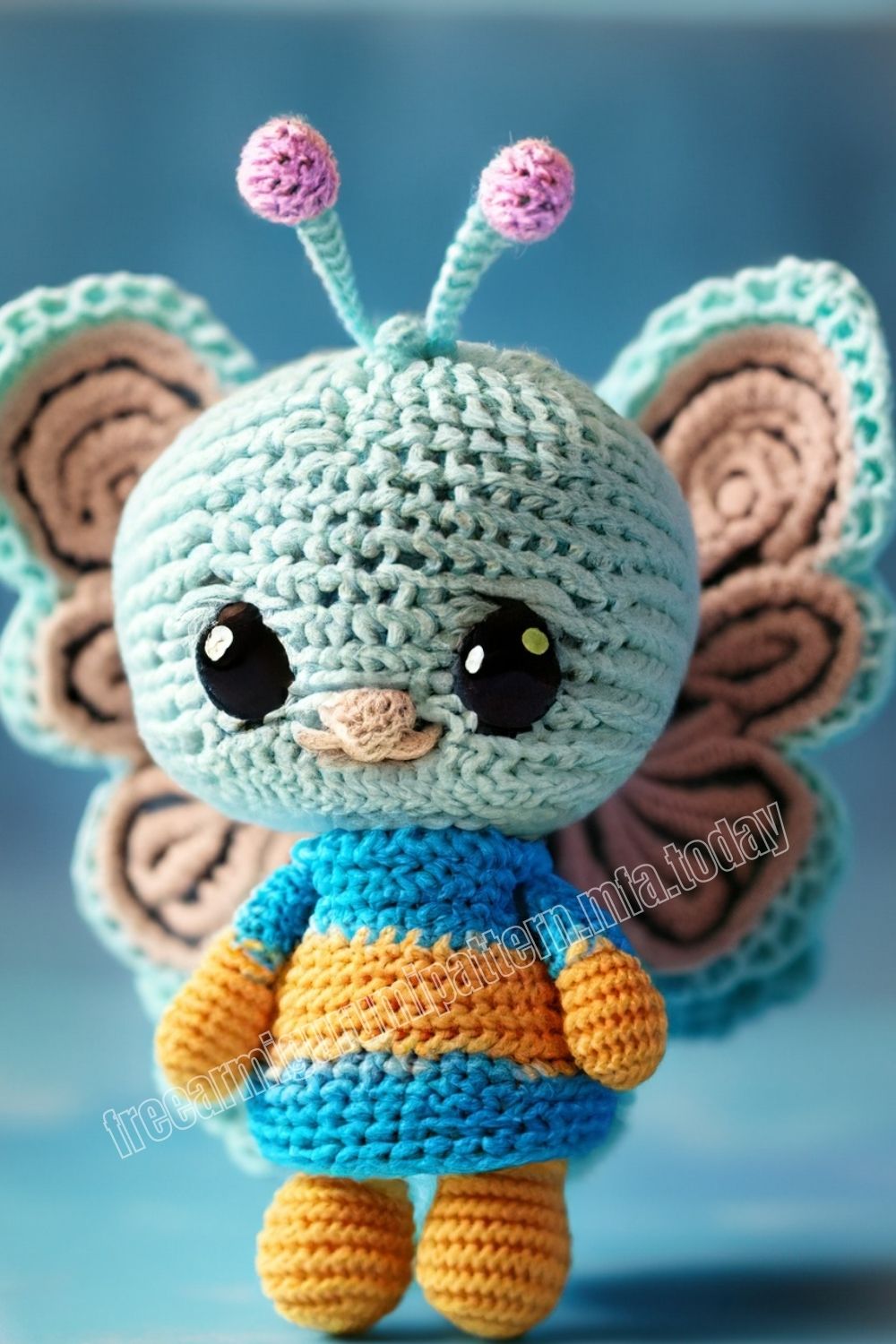 Amigurumi Plush Butterfly Free Pattern-1 – Free Amigurumi Patterns