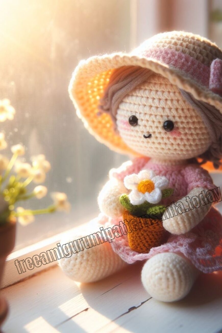 Amigurumi Doll Adela Free Pattern-7 – Free Amigurumi Patterns