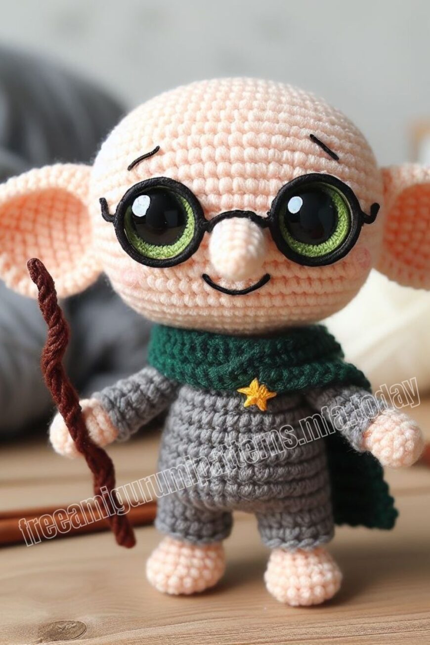 Amigurumi Harry Potter Dobby Free Pattern-1 – Free Amigurumi Patterns