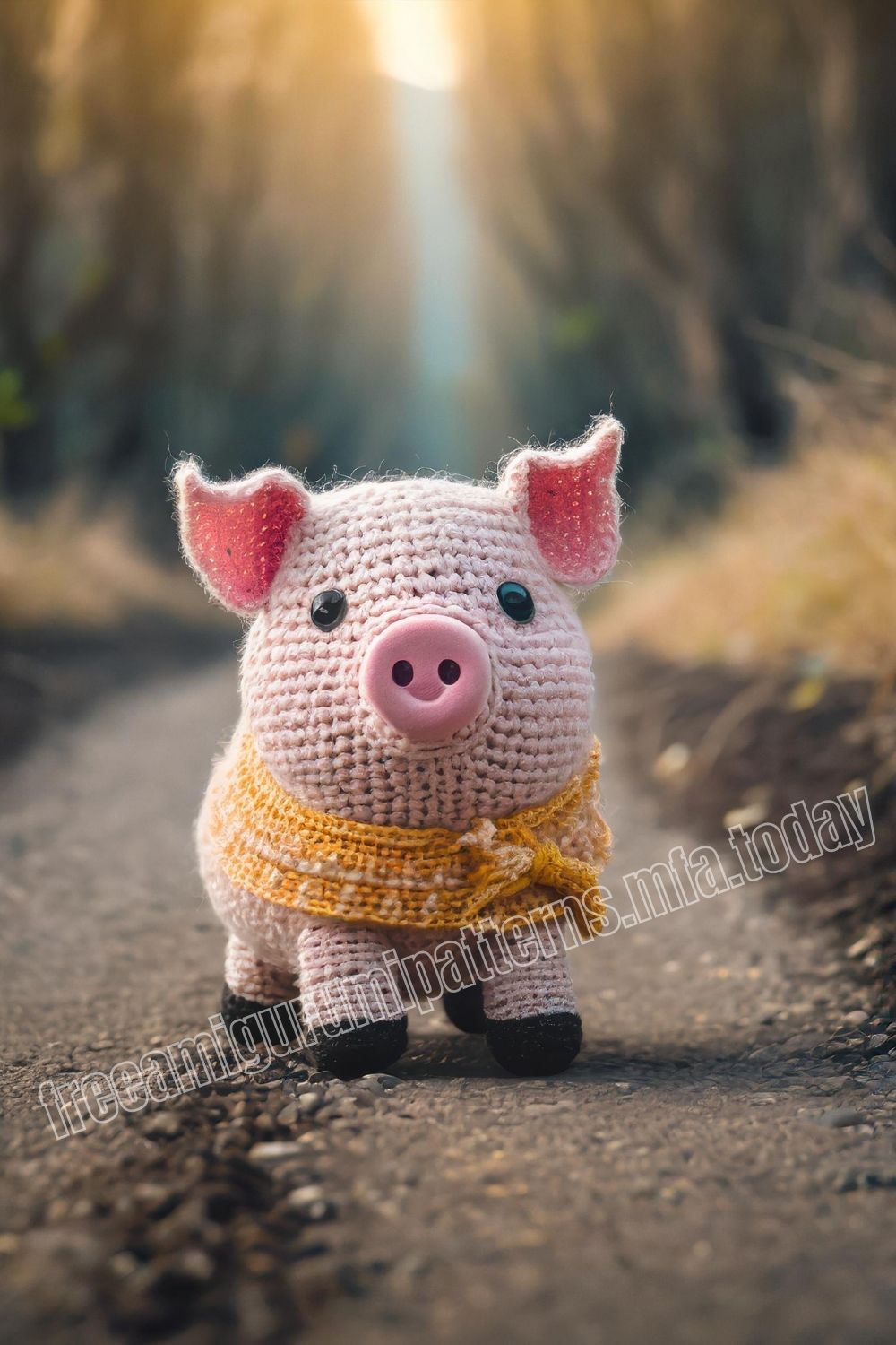 Amigurumi Little Pig Lizzo Free Pattern-5 – Free Amigurumi Patterns