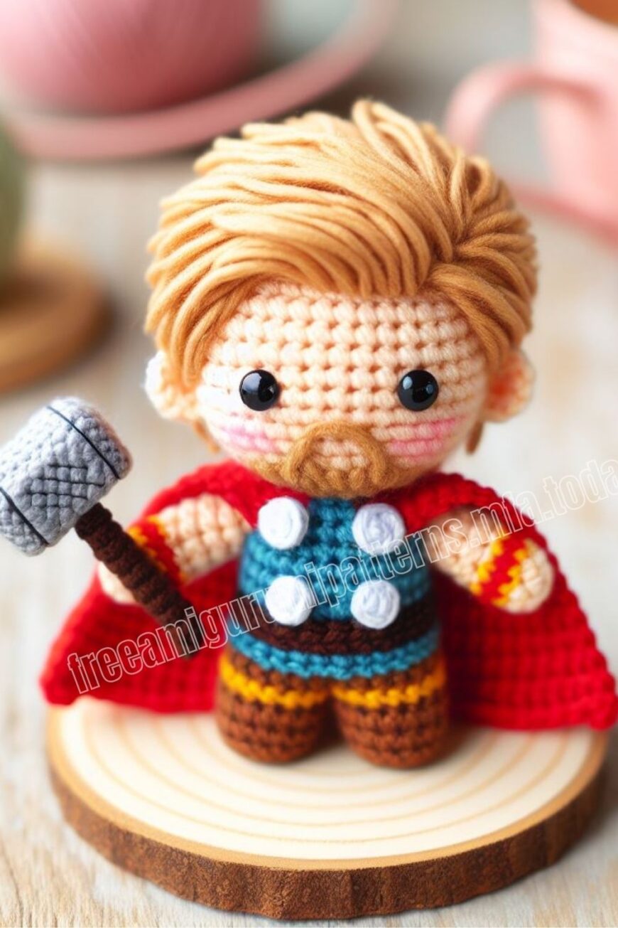 Amigurumi Small Cute Thor Free Pattern-1 – Free Amigurumi Patterns