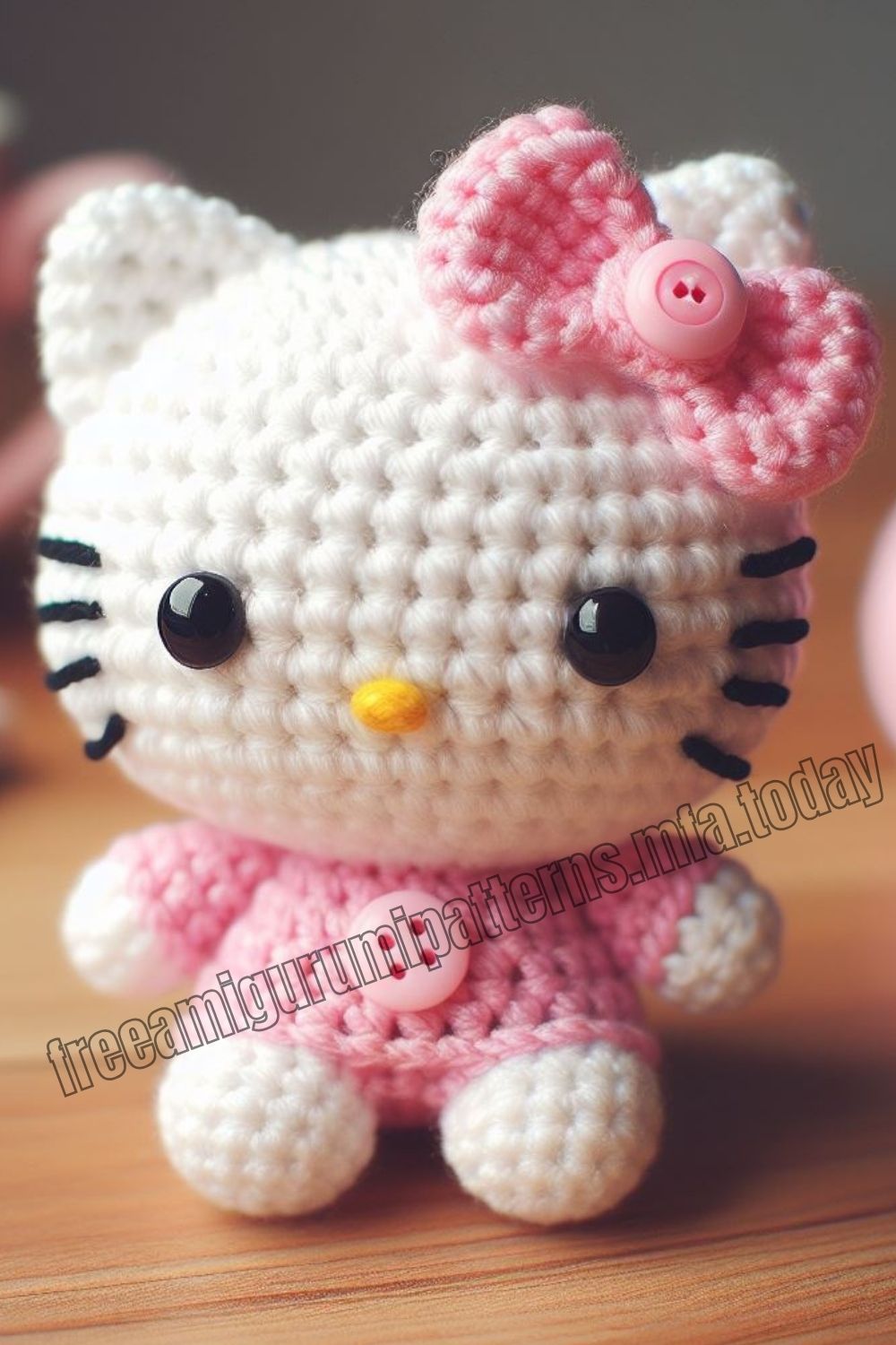 Amigurumi Small Hello Kitty Free Pattern-4 – Free Amigurumi Patterns