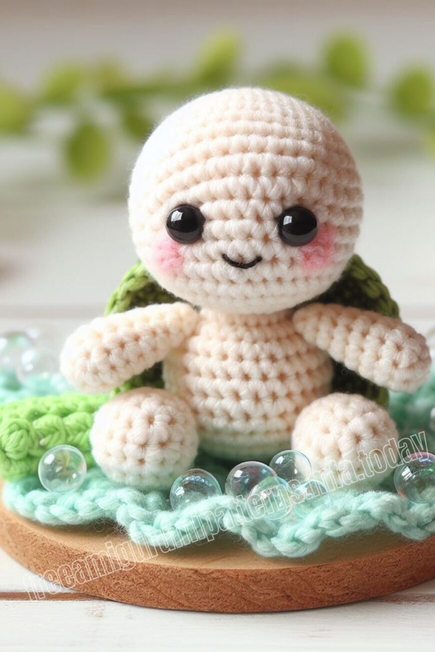 Amigurumi Crochet Turtle Free Pattern-3 – Free Amigurumi Patterns