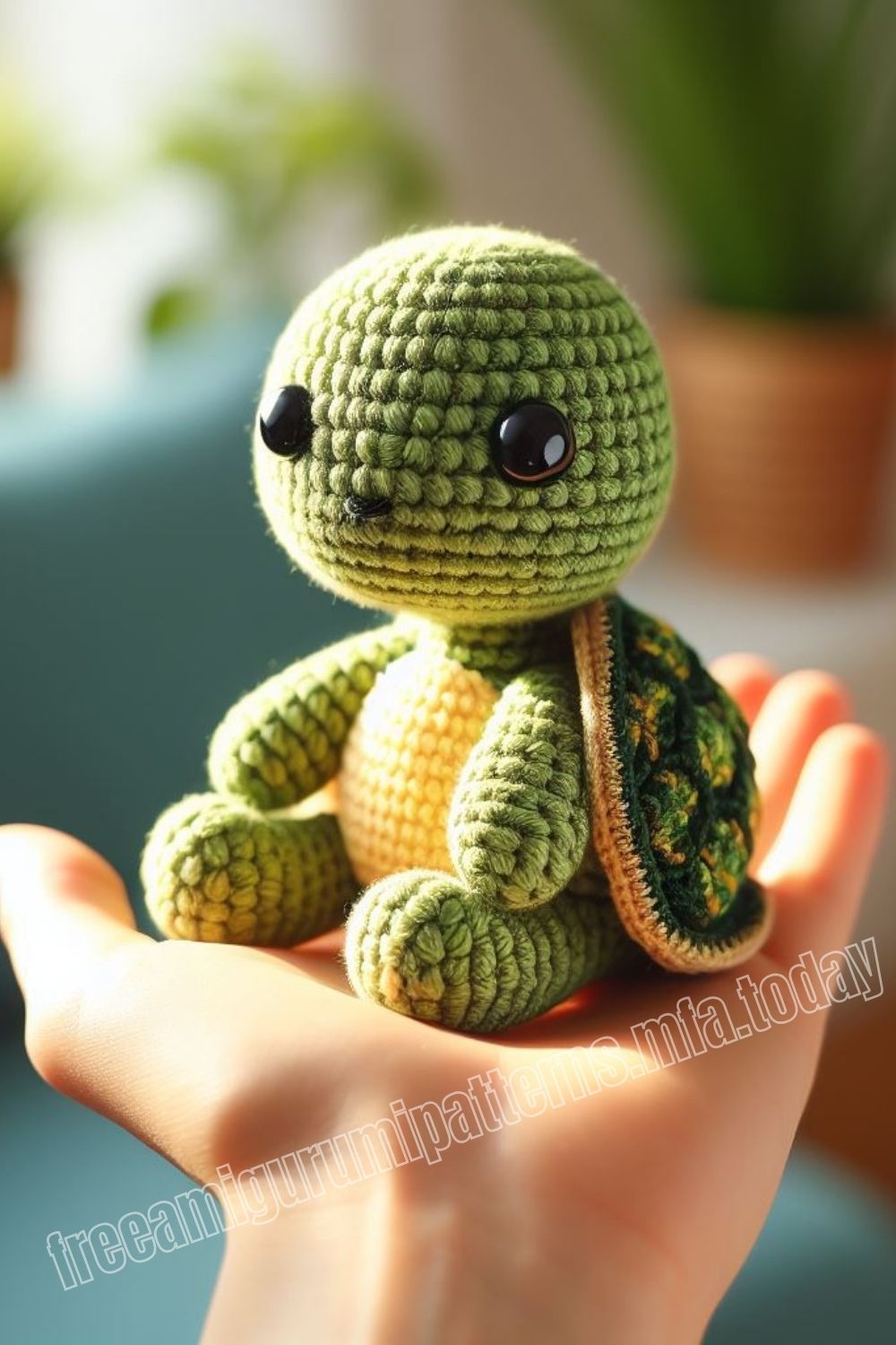 Amigurumi Cute Turtle Free Pattern-1 – Free Amigurumi Patterns
