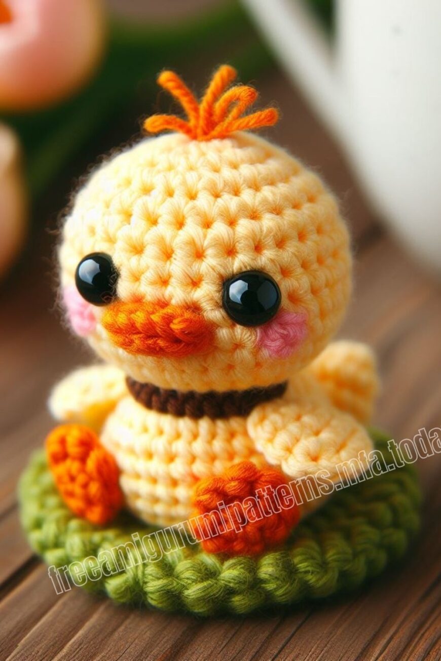Amigurumi Stabby Duck Free Pattern-1 – Free Amigurumi Patterns