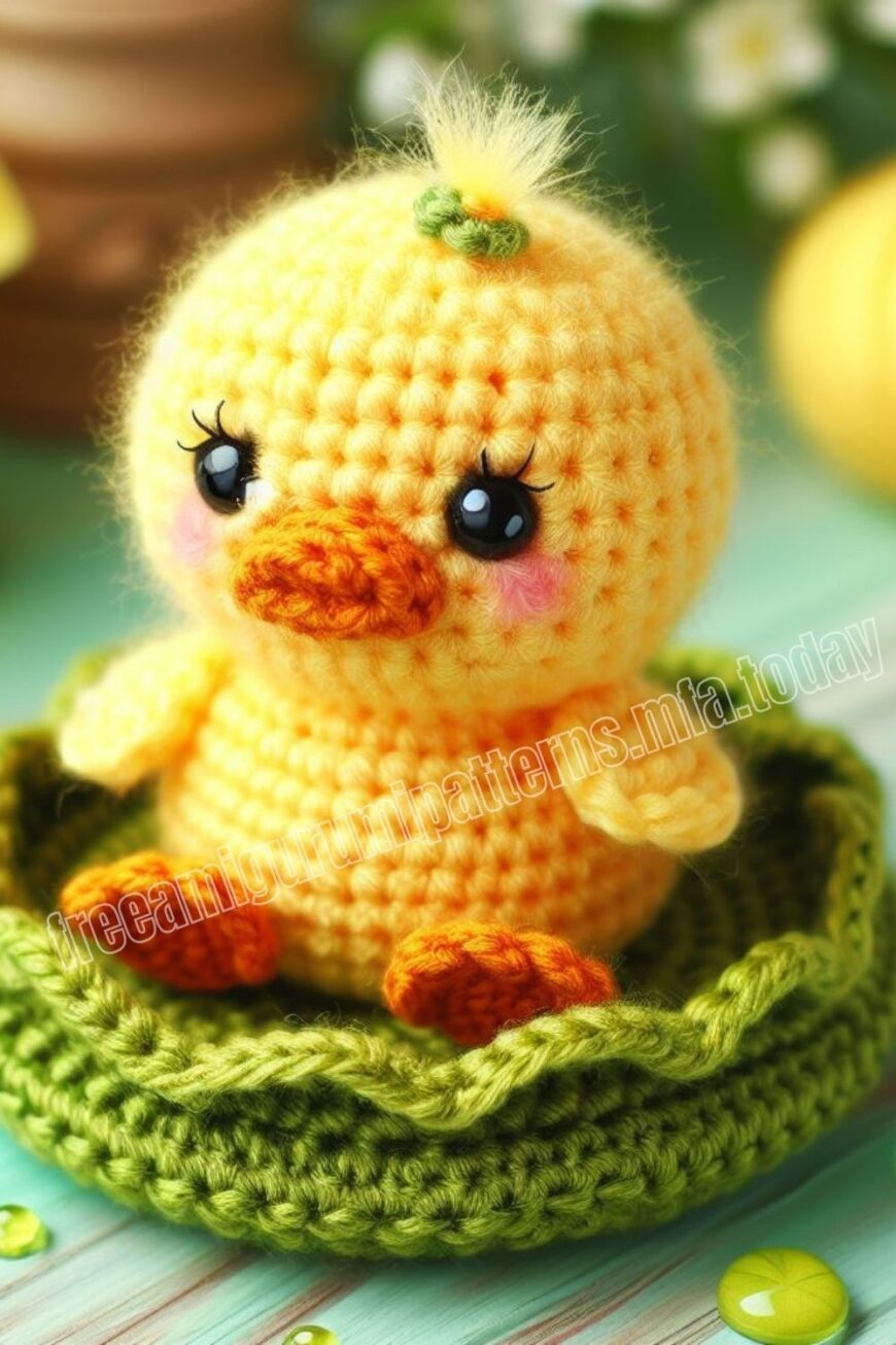 Amigurumi Stabby Duck Free Pattern-1 – Free Amigurumi Patterns