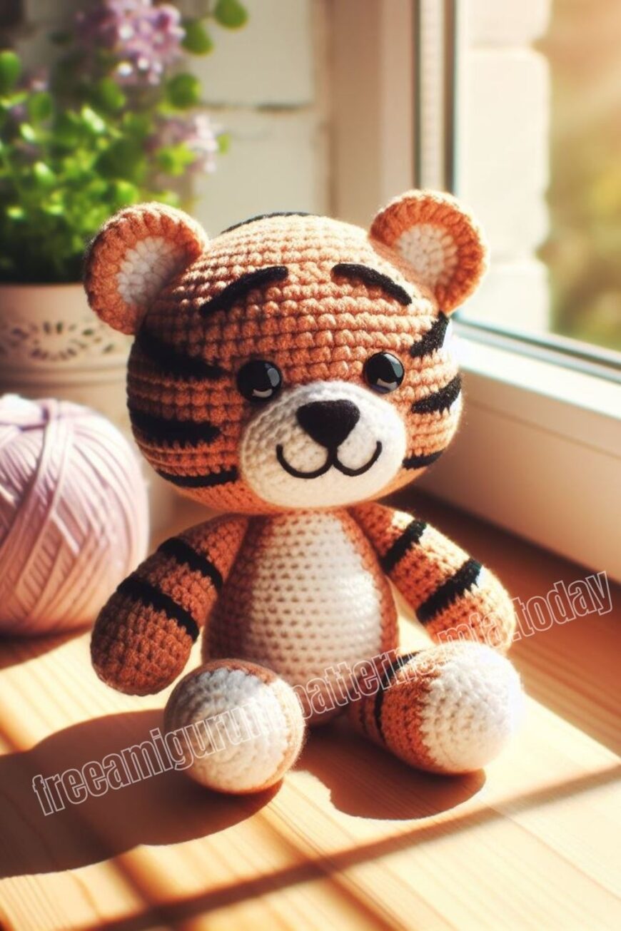 Amigurumi Tiger in Sweater Free Pattern-2 – Free Amigurumi Patterns