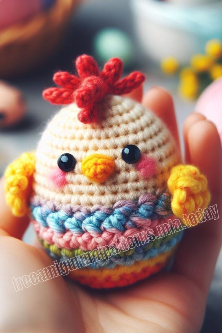 Amigurumi Easter Chicken Free Pattern-2 – Free Amigurumi Patterns