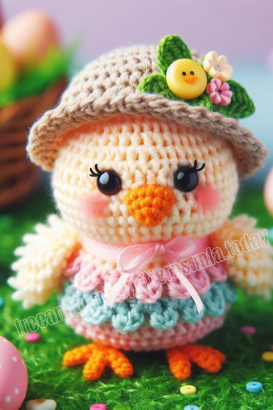 Amigurumi Easter Chicken Free Pattern-2 – Free Amigurumi Patterns