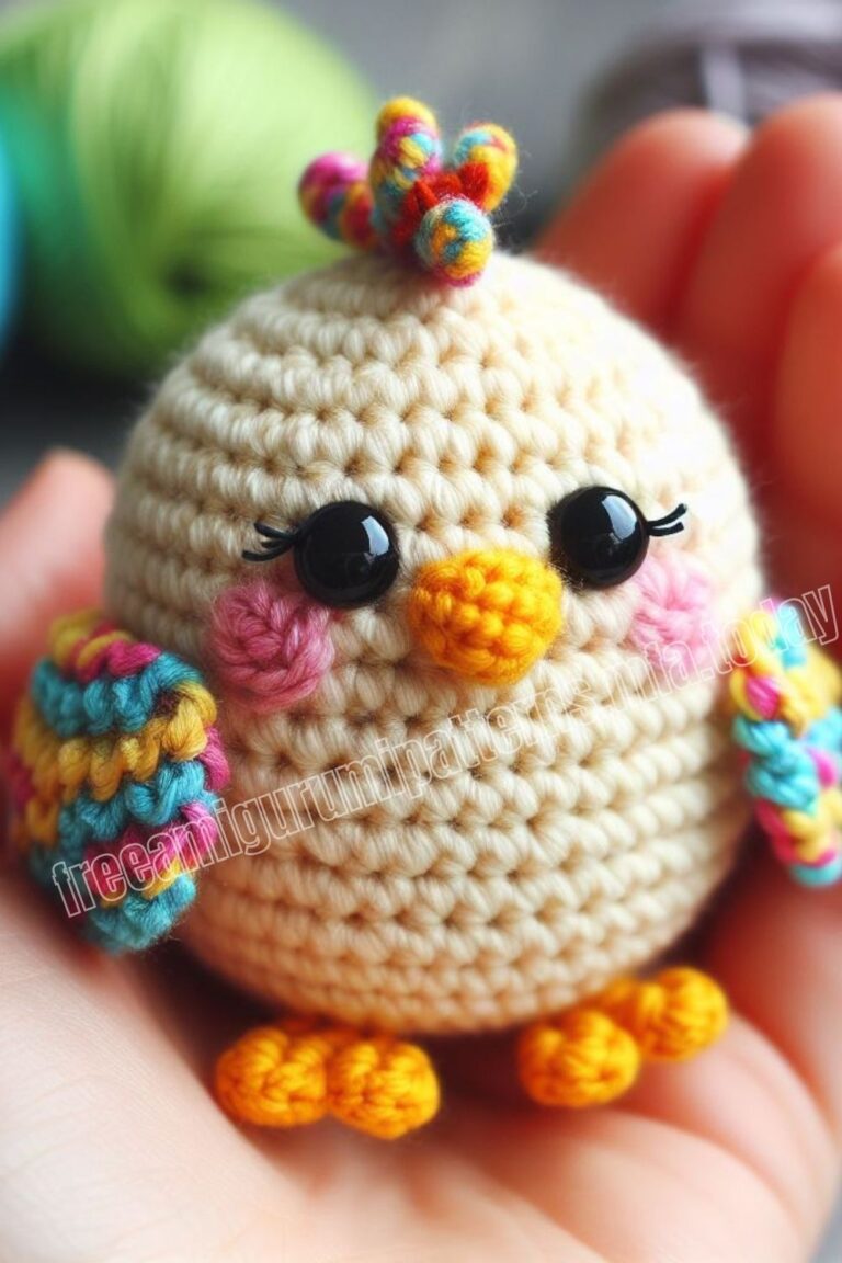 Amigurumi Easter Chicken Free Pattern-2 – Free Amigurumi Patterns