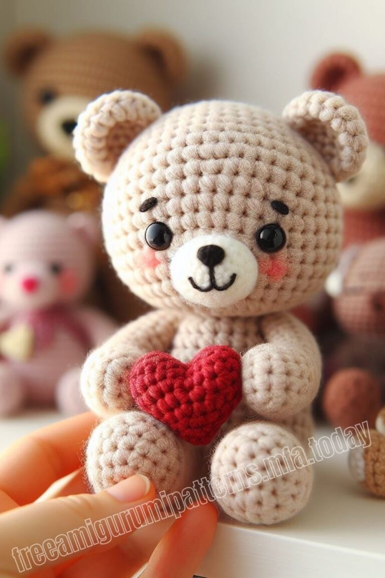 Amigurumi Little Bear Free Pattern-5 – Free Amigurumi Patterns
