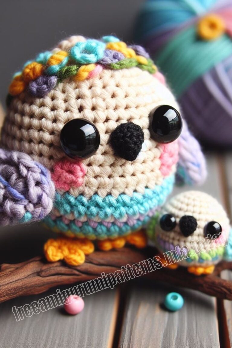 Amigurumi Little Bird Free Pattern-1 – Free Amigurumi Patterns