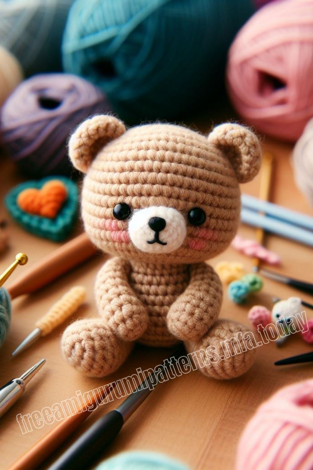 Amigurumi Sweet Little Bear Free Pattern-3 – Free Amigurumi Patterns