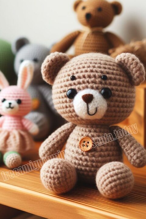 Amigurumi Sweet Little Bear Free Pattern-3 – Free Amigurumi Patterns