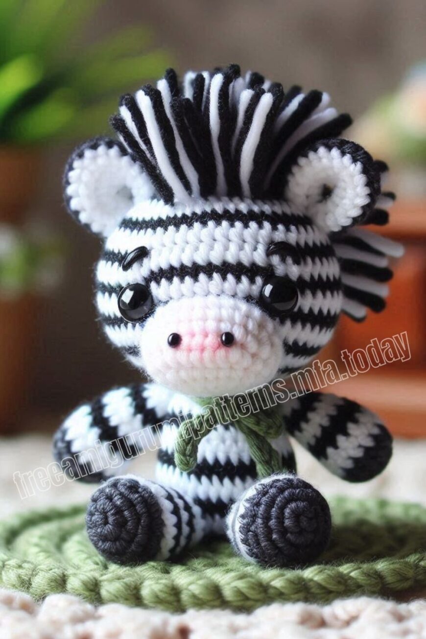 Amigurumi Crochet Zebra Free Pattern-2 – Free Amigurumi Patterns
