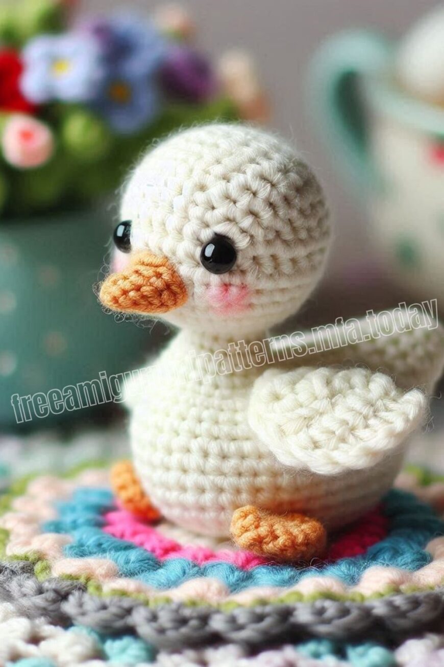 Amigurumi Long-necked Goose Free Pattern-1 – Free Amigurumi Patterns
