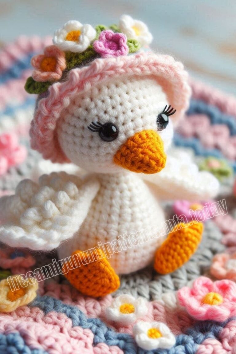 Amigurumi Long-necked Goose Free Pattern-1 – Free Amigurumi Patterns