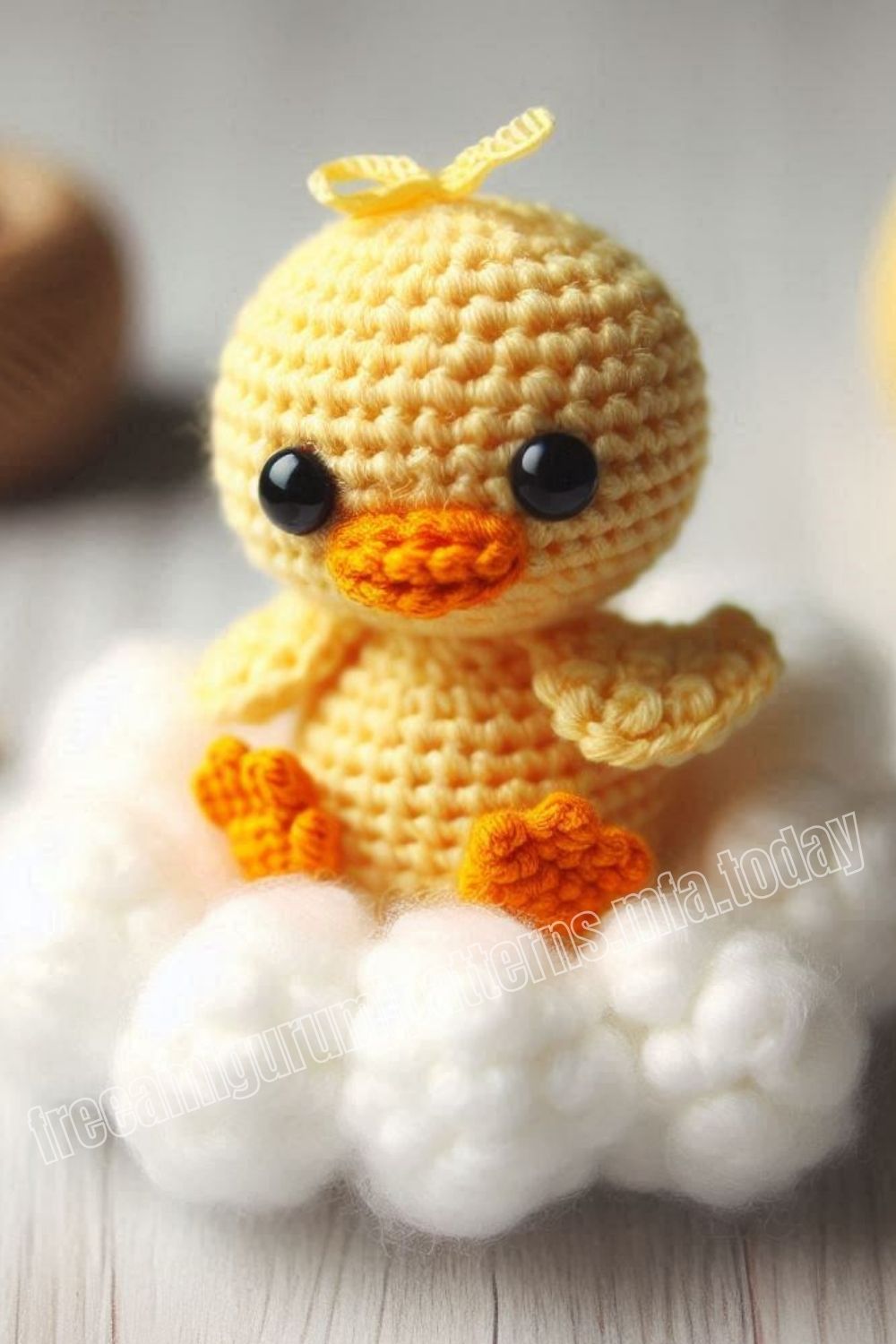 Amigurumi Plush Duck Free Pattern-4 – Free Amigurumi Patterns