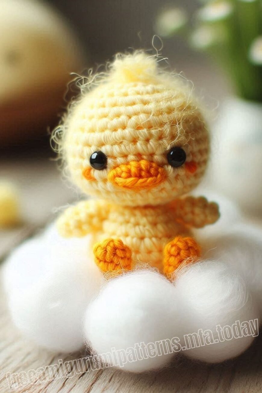 Amigurumi Plush Duck Free Pattern-4 – Free Amigurumi Patterns