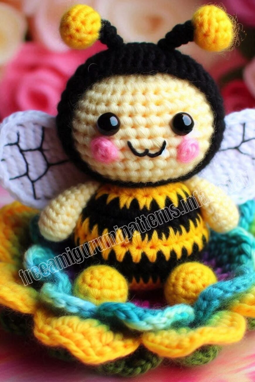 Amigurumi Spring Bee Free Pattern-1 – Free Amigurumi Patterns