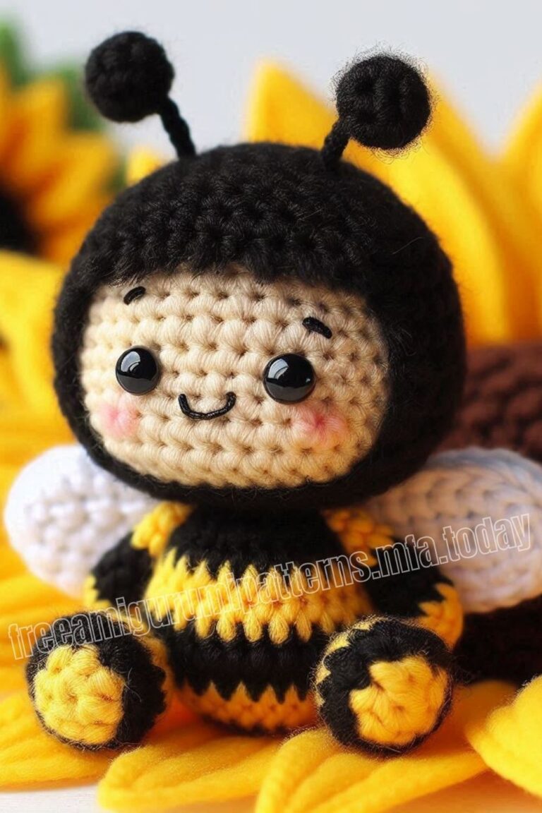 Amigurumi Spring Bee Free Pattern-1 – Free Amigurumi Patterns