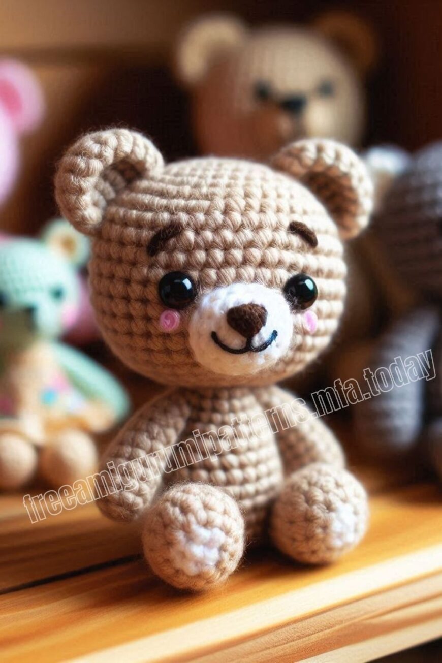 Amigurumi Sweet Little Bear Free Pattern-2 – Free Amigurumi Patterns