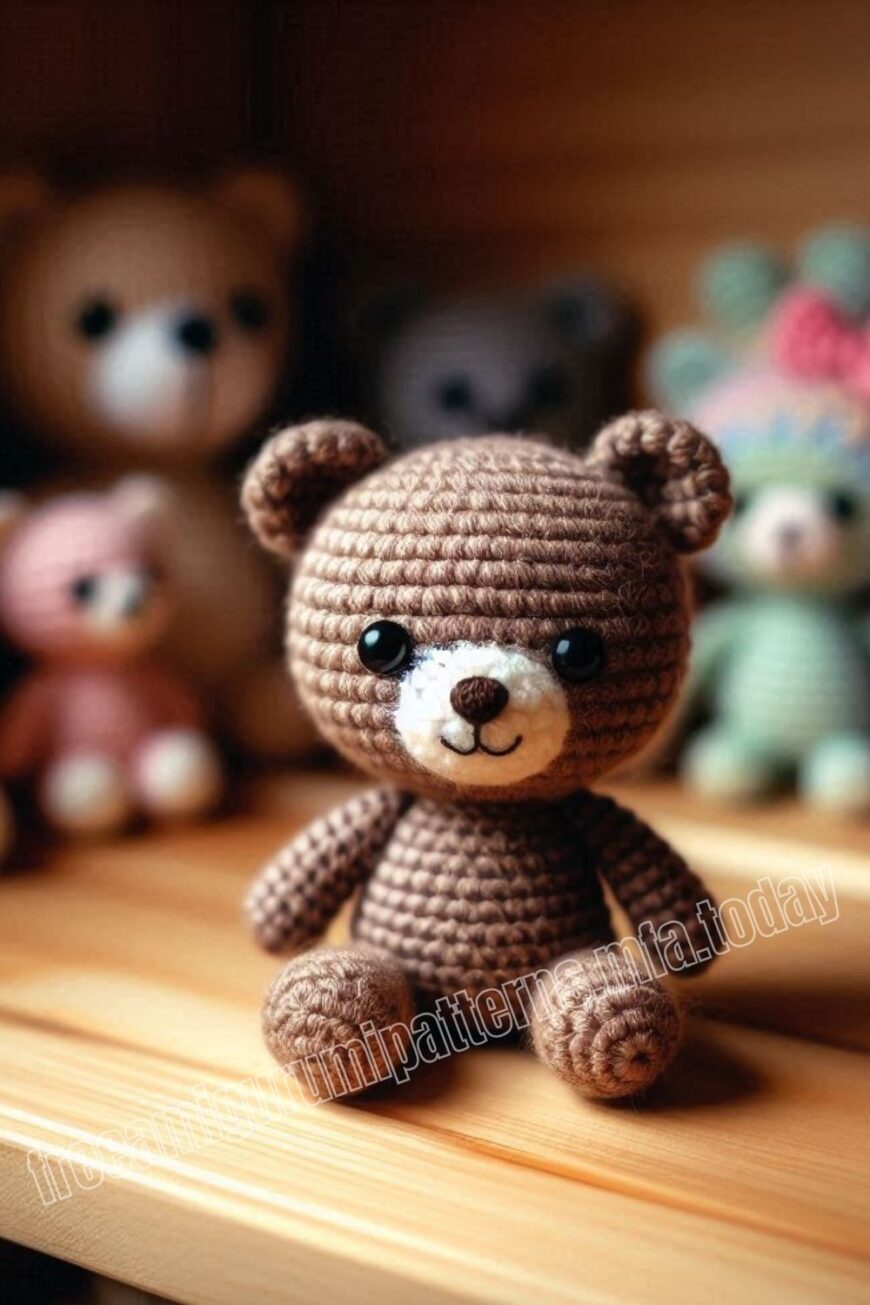 Amigurumi Sweet Little Bear Free Pattern-2 – Free Amigurumi Patterns