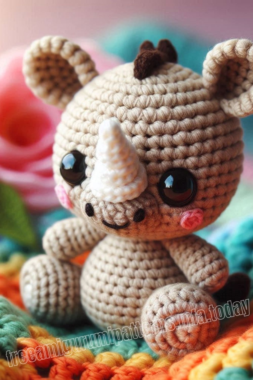 Amigurumi Crochet Rhino Free Pattern-2 – Free Amigurumi Patterns