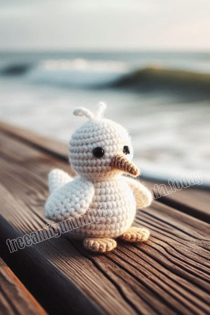 Amigurumi Crochet Seagull Free Pattern-1 – Free Amigurumi Patterns