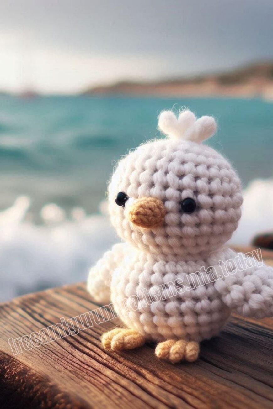 Amigurumi Crochet Seagull Free Pattern-1 – Free Amigurumi Patterns