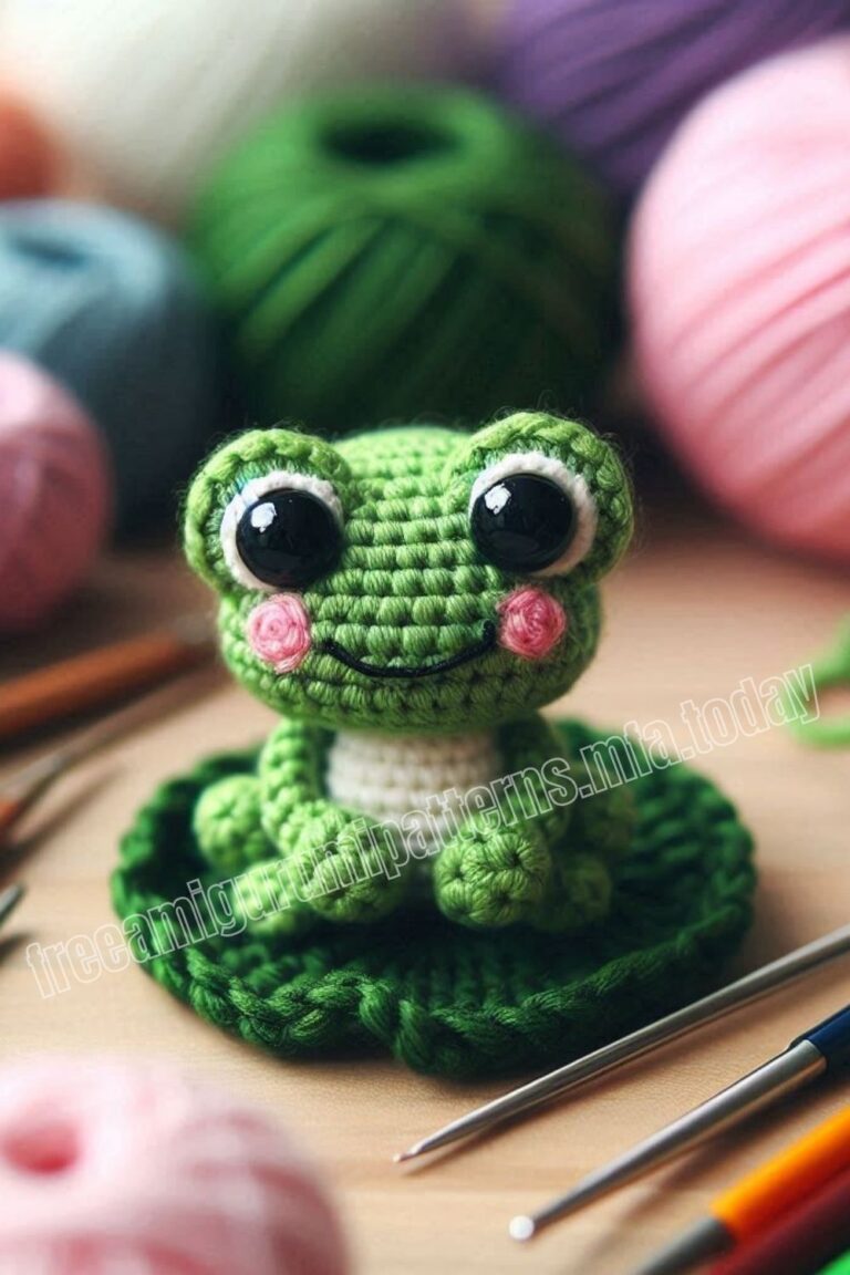 Amigurumi Little Frog Free Pattern-2 – Free Amigurumi Patterns