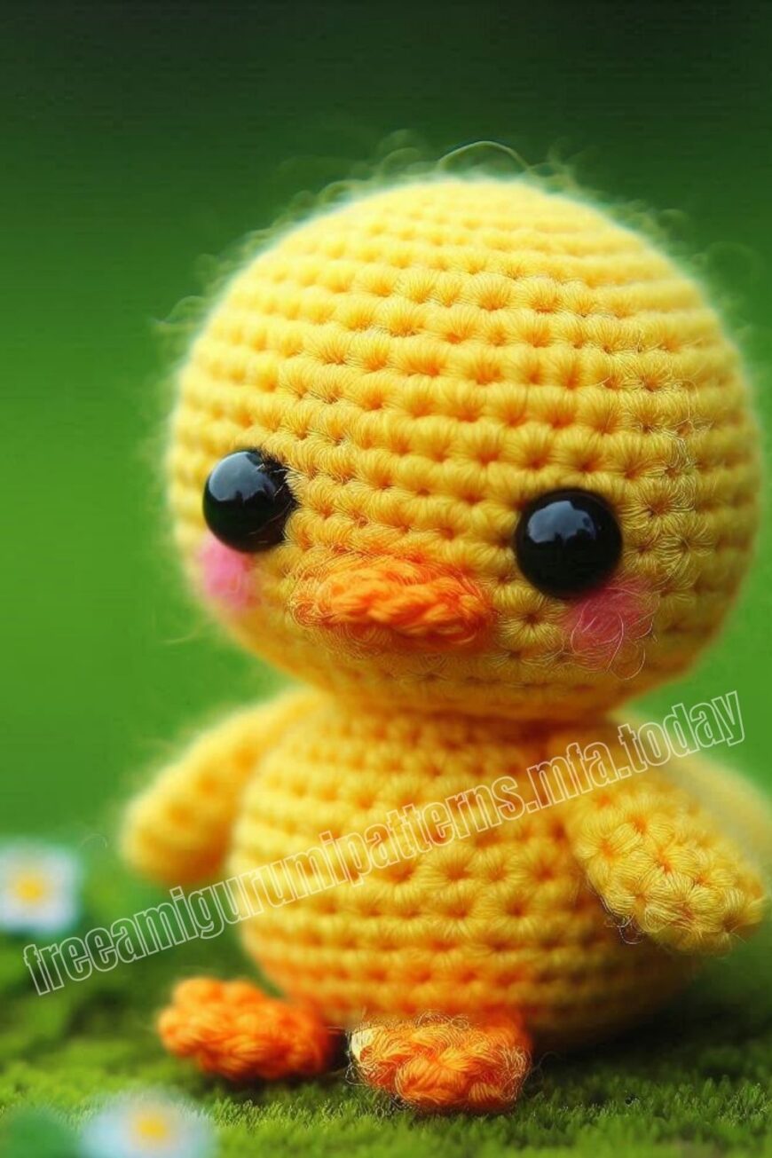 Amigurumi Plush Duck Free Pattern-2 – Free Amigurumi Patterns