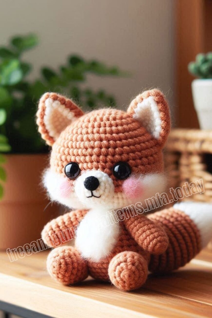 Amigurumi Plush Fox Free Pattern-2 – Free Amigurumi Patterns