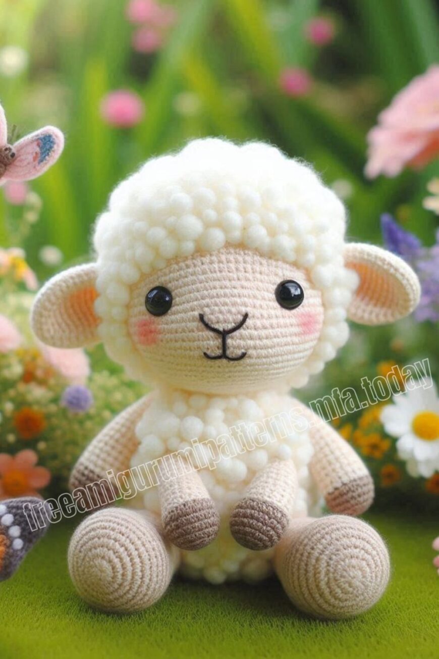 Amigurumi Plush Sheep Free Pattern-3 – Free Amigurumi Patterns