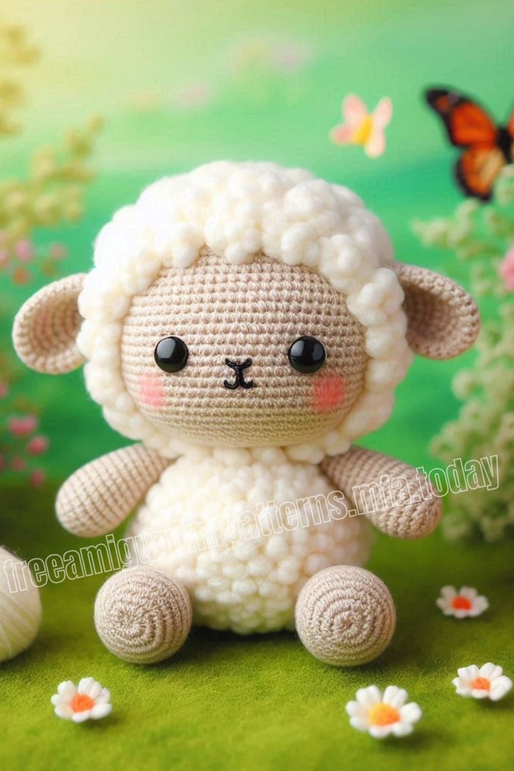 Amigurumi Plush Sheep Free Pattern-3 – Free Amigurumi Patterns