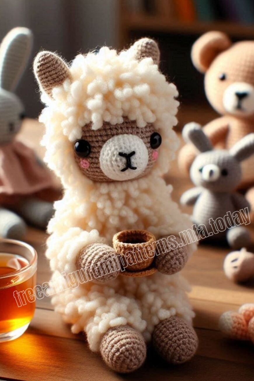 Amigurumi Crochet Alpaca Free Pattern-1 – Free Amigurumi Patterns