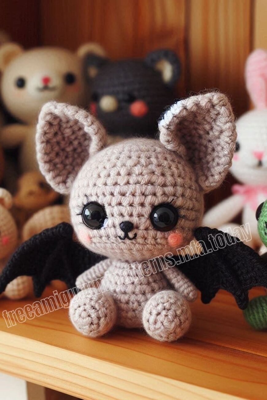 Amigurumi Crochet Bat Free Pattern-1 – Free Amigurumi Patterns