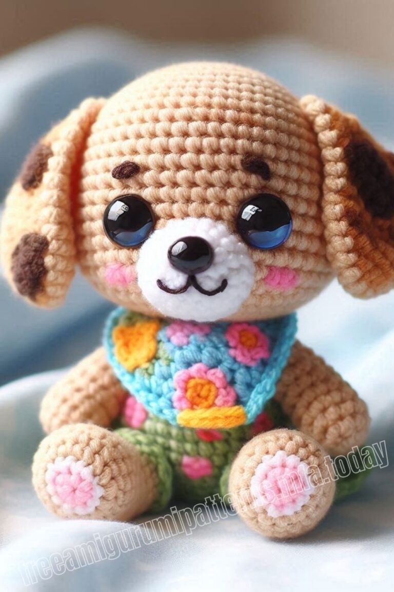 Amigurumi Crochet Dog Pattern-2 – Free Amigurumi Patterns