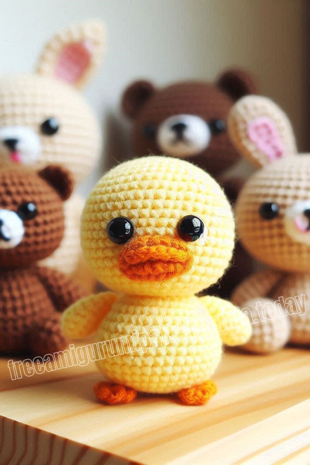 Amigurumi Crochet Plush Duck Free Pattern-1 – Free Amigurumi Patterns