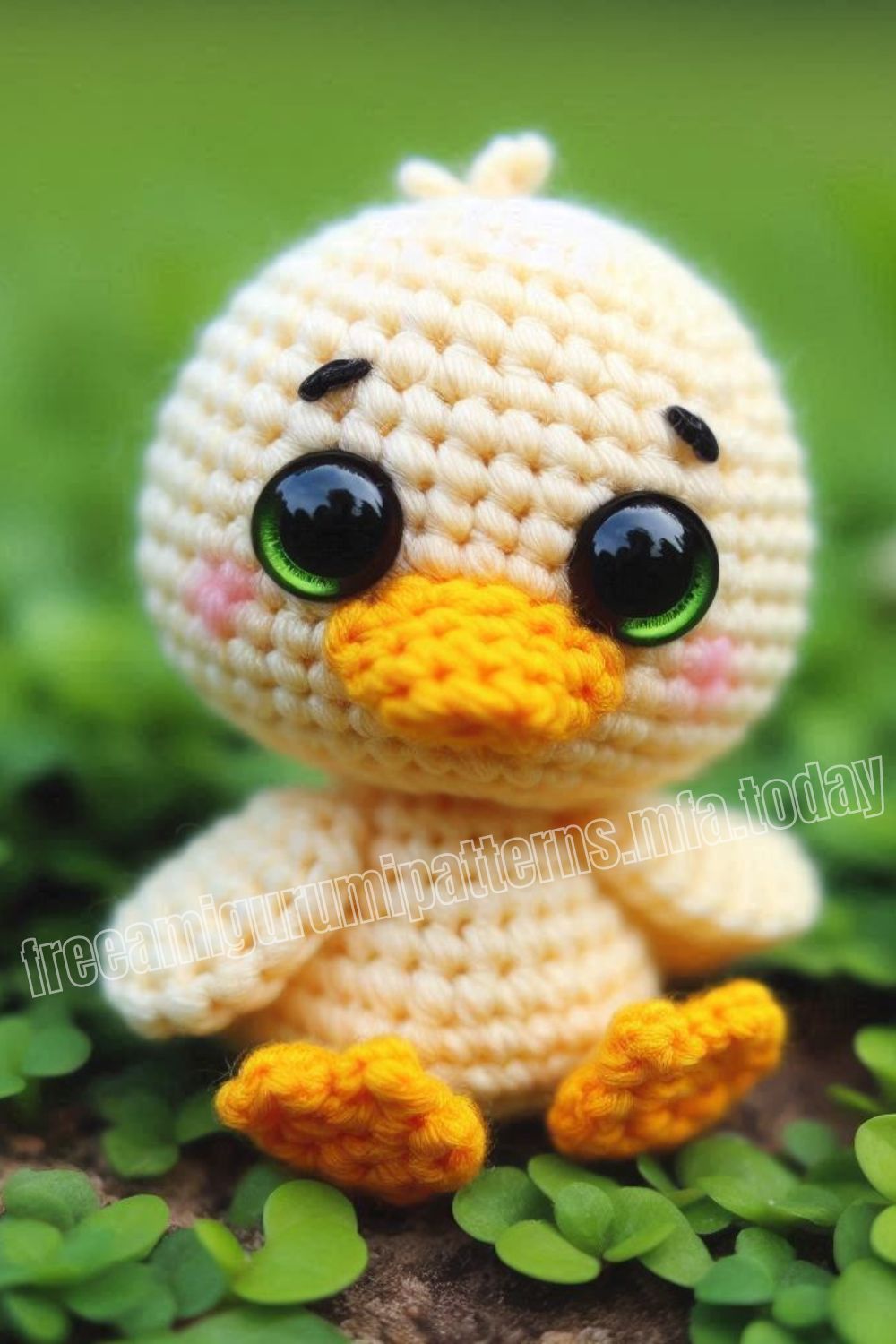 Amigurumi Crochet Plush Duck Free Pattern-1 – Free Amigurumi Patterns