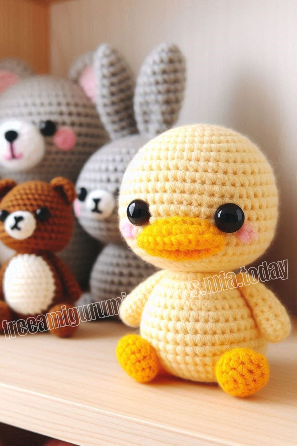 Amigurumi Crochet Plush Duck Free Pattern-1 – Free Amigurumi Patterns