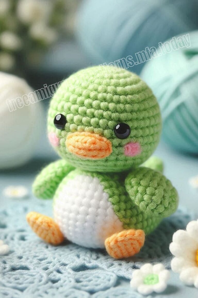 Amigurumi Crochet Psyduck Free Pattern-1 – Free Amigurumi Patterns